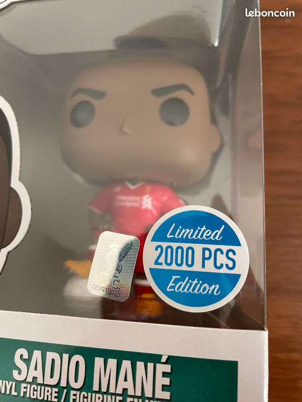 Funko Pop Sadio Mane Liverpool FC 2000pièces limited edition VAULTED ...