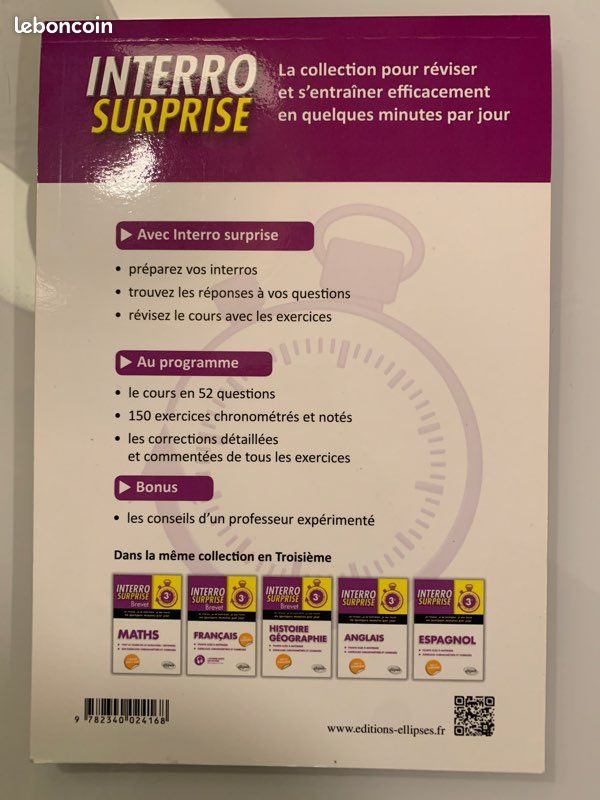 Brevet interro Physique Chimie - Livres
