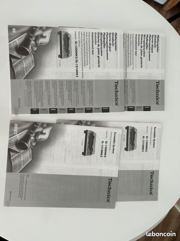 Paire Notice / Manuel MK5 - Livres