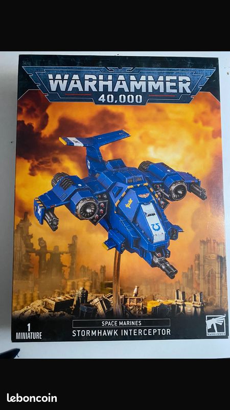Warhammer 40k Space Marines ; Stormhawk Interceptor - Jeux & Jouets
