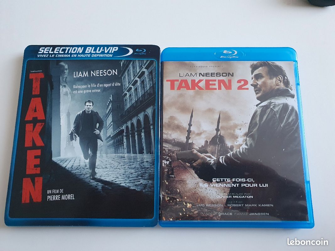 Lot 2 Blu ray taken 1 et 2 - DVD - Films