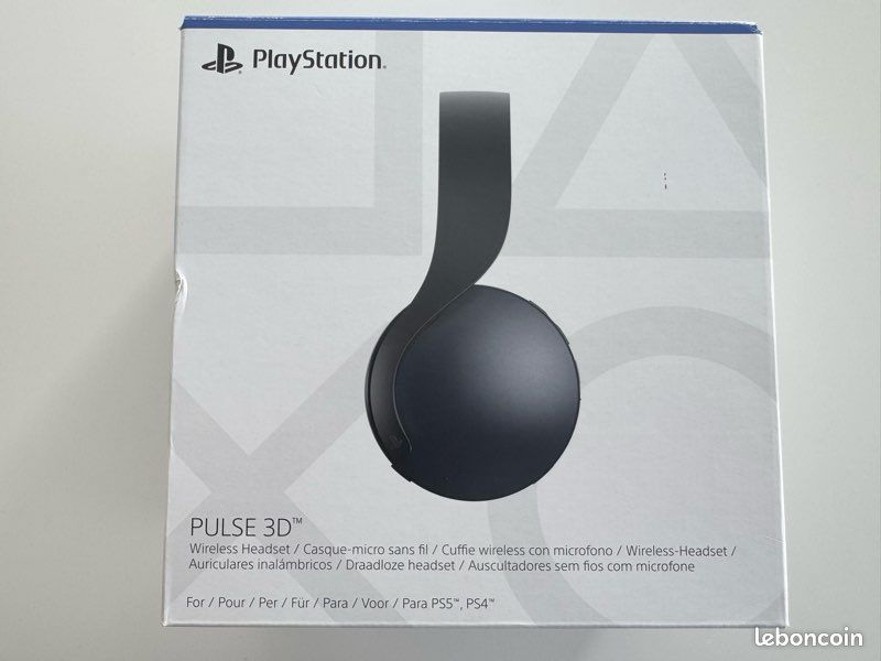 Casque SONY PULSE 3D PS4 /PS5 - Consoles
