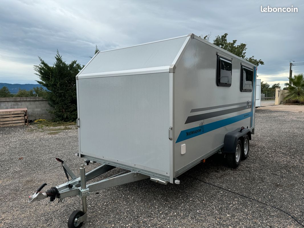 Remorque mixte Caravane / Fourgon neuve - 5.00m - PTAC 2700kg - OFFROAD ...