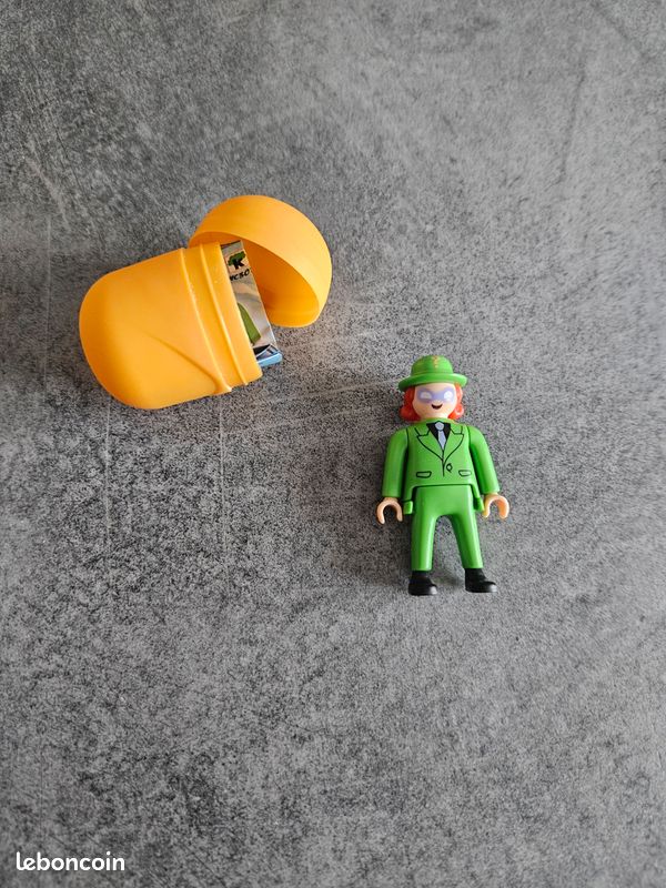 Figurine Kinder Surprise - Playmobil DC "The Riddler" (NEUF) - Jeux ...