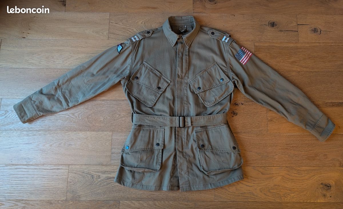Veste M-42 parachutiste d'officier Jedburgh - WW2 - Collection