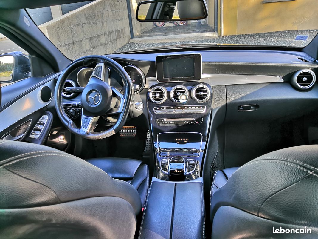 MERCEDES BENZ C220 w205 sportline pack AMG 7G-Blue-TronicTRONIC - Voitures