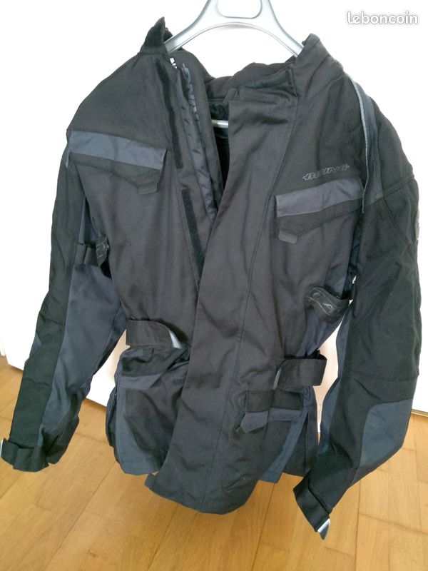 Manteau taille L moto Bering imperméable avec coques de protection et ...