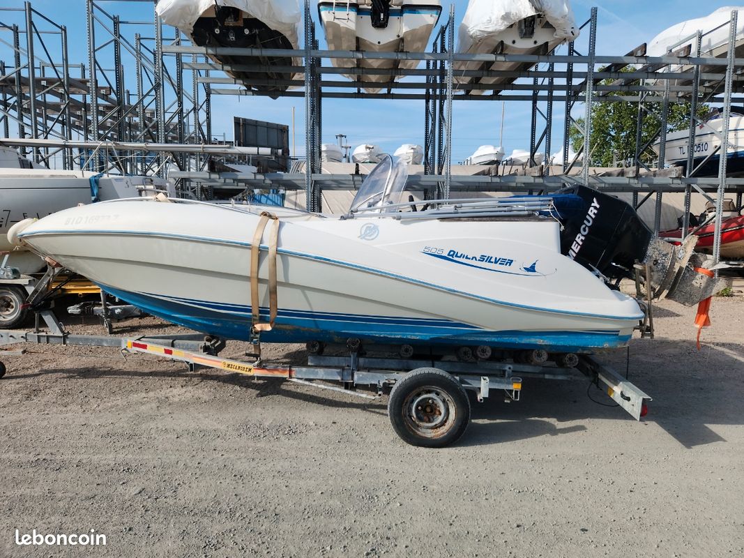 Quicksilver 505 commander avec remorque - Nautisme