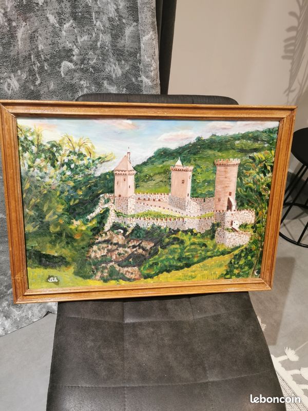 Tableau photo château de foix - Collection