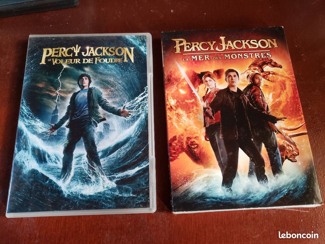 Lot de 2 DVD Percy Jackson - DVD - Films