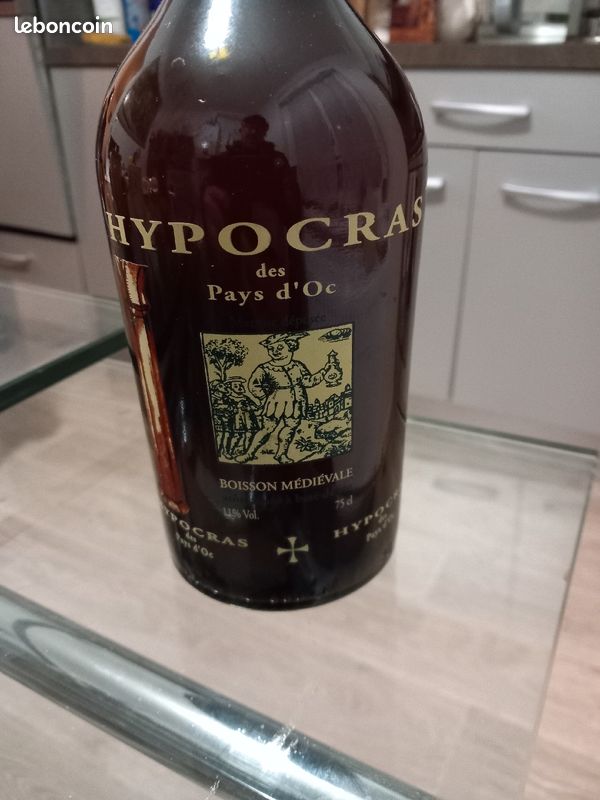 Bouteille d hypocras boisson médiéval - Collection