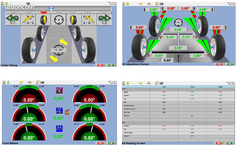 Banc de Géométrie 3D - Machine a Géométrie - Équipement auto