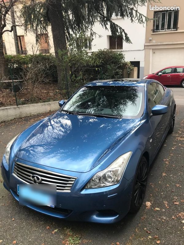 INFINITI g37s coupé 320 cv, 5,8 s, éthanol, état exceptionnel - Voitures