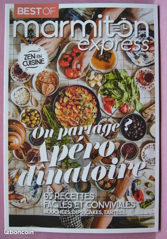 Best Of Marmiton Express - On Partage ? Apéro Dinatoire - 65 Recettes ...