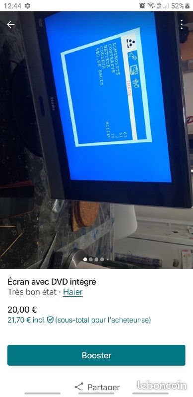 Télé avec DVD intégré - DVD - Films