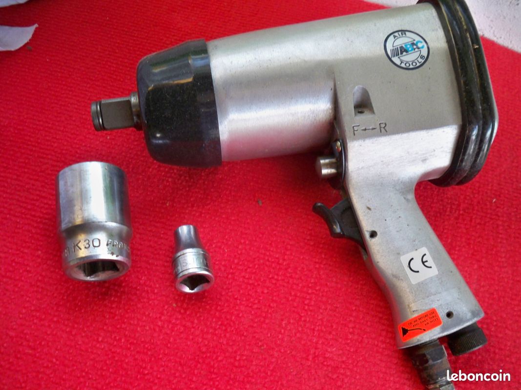 Cle a choc pneumatique gros carre neuf - Bricolage