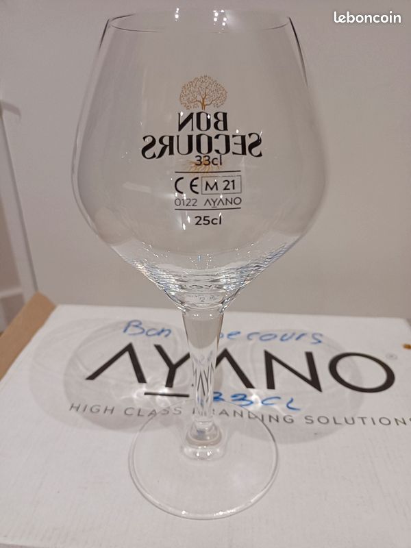 Verres bière bon secours - Collection
