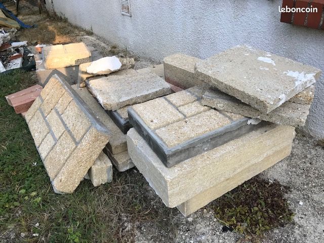 Lot briques et pierres - Bricolage