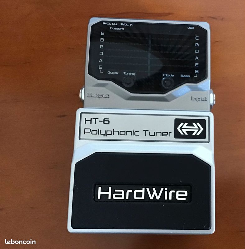 Pedale Hardwire HT6 polyphonic tuner - Instruments de musique
