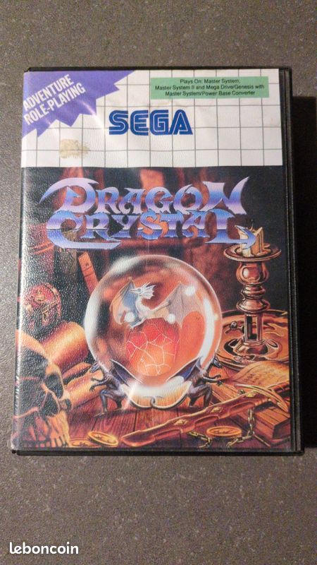 Jeu Sega Master System Dragon Crystal Jeux Vidéo