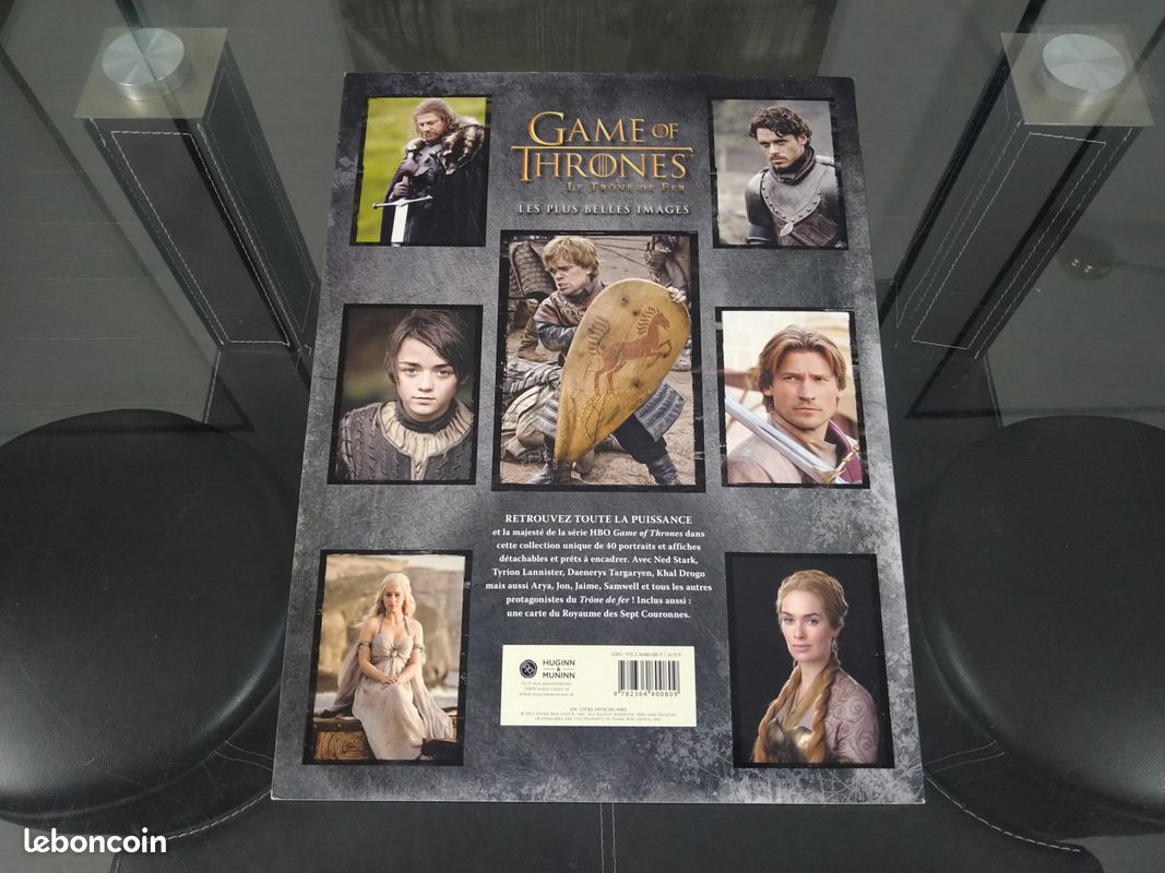 Livre Collector Game of Thrones - Le trône de Fer - Les plus belles ...