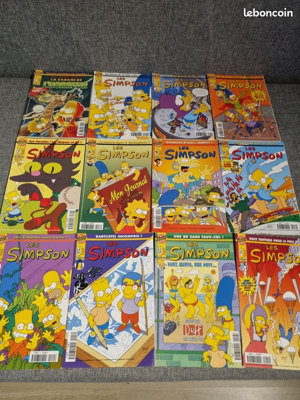 Lot 12 Comics Les Simpsons - Collection