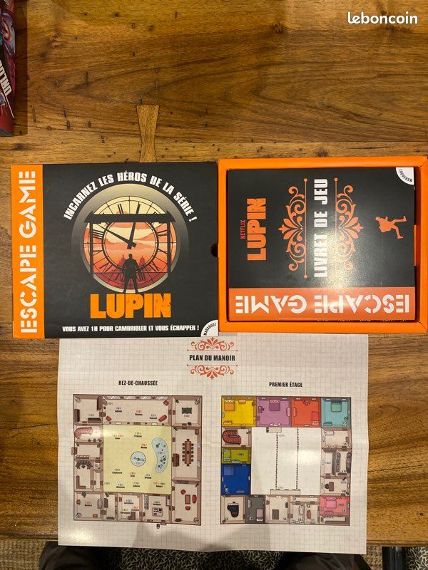 Jeux société escale Game LUPIN - Jeux & Jouets