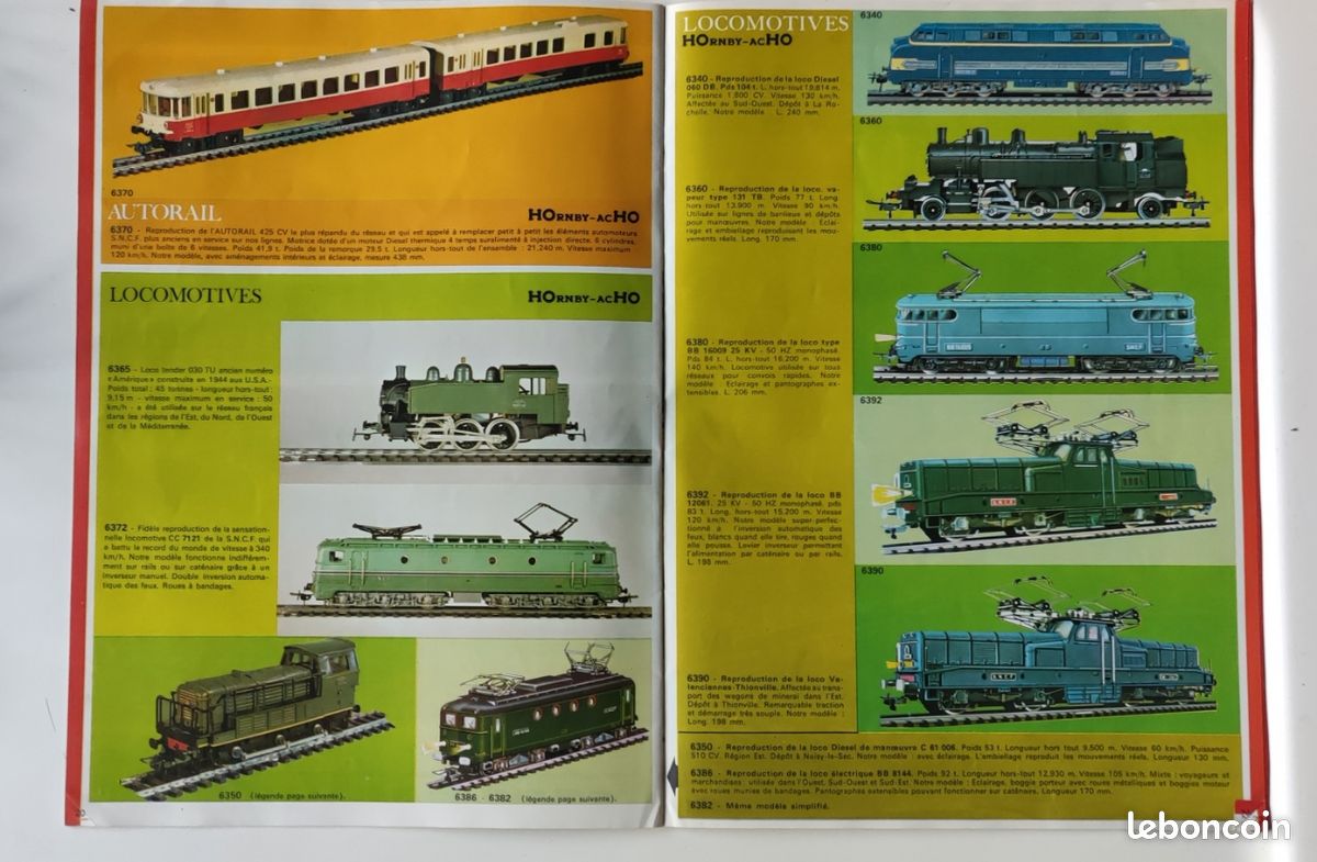 Gros catalogue 1970 scalextric Hornby train slot - Jeux & Jouets