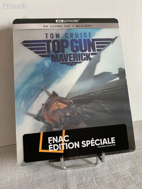 Top Gun Maverick - Edition Fnac Steelbook - Blu Ray 4K Ultra HD - DVD ...