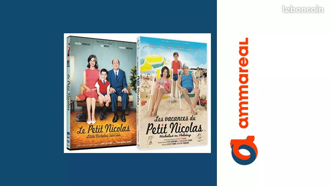 Le Petit Nicolas / Les Vacances du Petit Nicolas (French Cover) (2-Pack ...