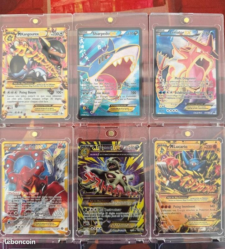 Cartes Pokemon Méga Ultra Rare Holo Full Ex FR - Collection