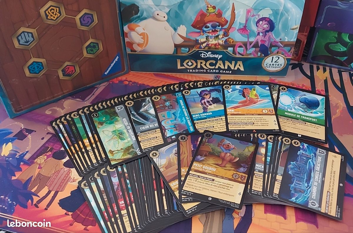 Lot lorcana chapitre 6 sans doubles 🇲🇫 - Collection