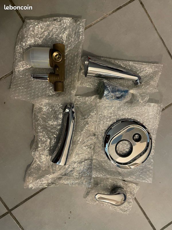 Kit mitigeur de douche à encastrer - Bricolage