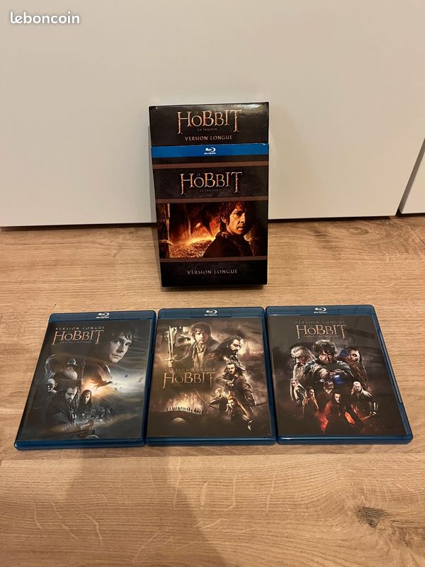 Trilogie Blu-Ray Le Hobbit (version longue) - DVD - Films
