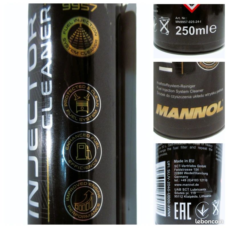 MANNOL 9957 Injector Cleaner / 9950 Benzin Ester - LOT additifs ...