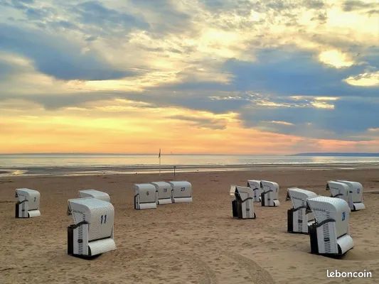 Merville Franceville Plage - Appartement - 4 pers. - 1 ch - Locations ...