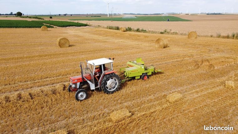 Ballot de paille d'occasion - Matériel agricole - leboncoin