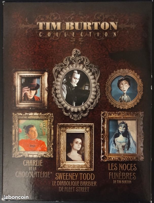 Coffret DVD Tim Burton 3 films - DVD - Films