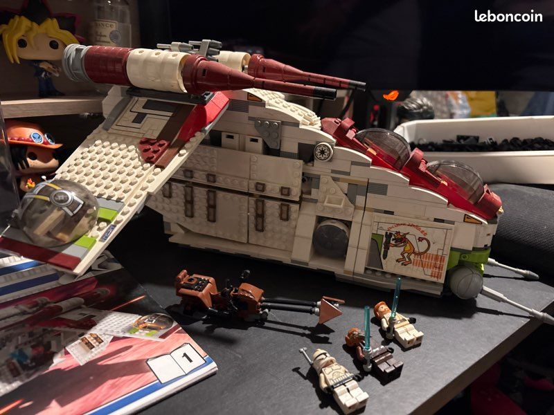 Lego 7676 republic gunship - Jeux & Jouets