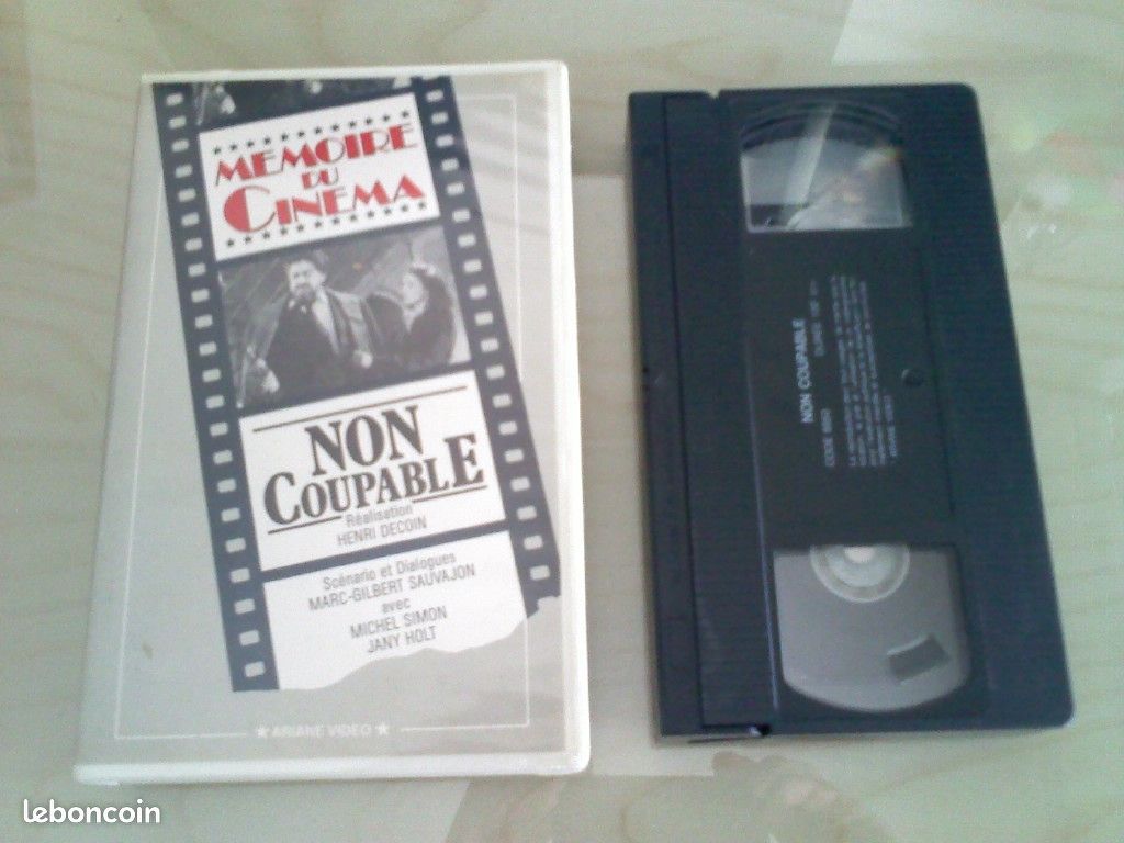Non Coupable (Henri Decoin, 1947) (vhs) - DVD - Films