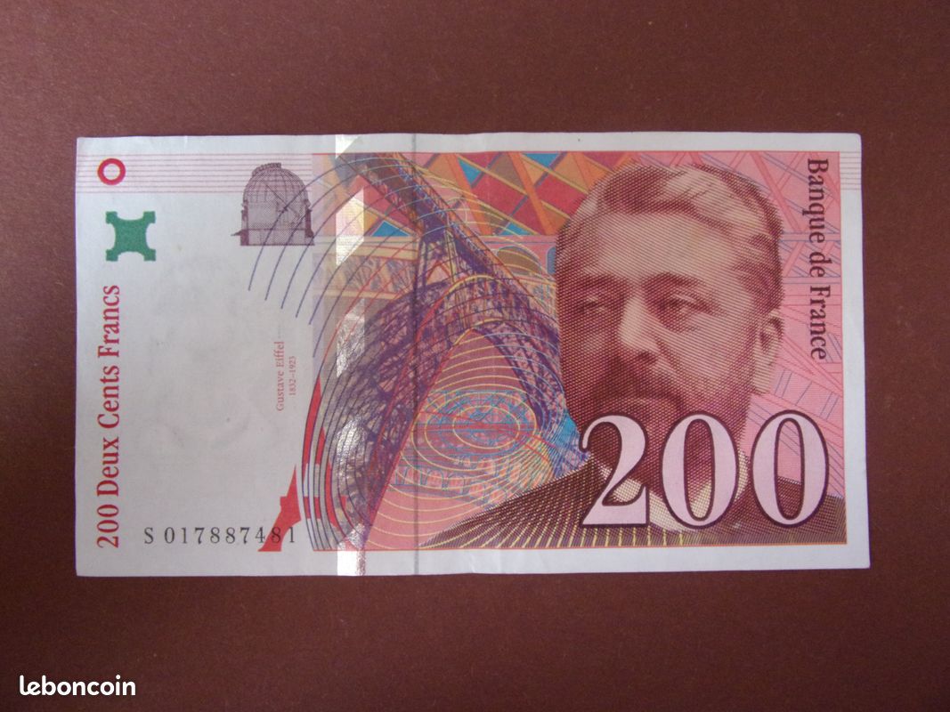 Billet de banque 200 francs Eiffel -- TTB + / pr. SUP - Collection