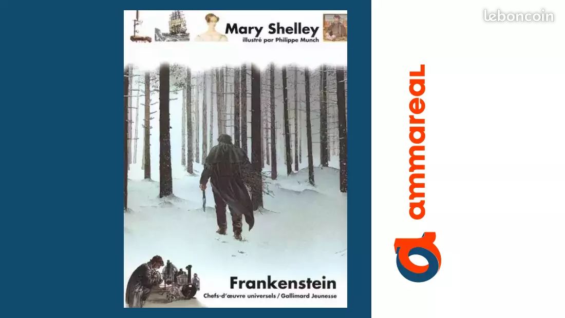 Frankenstein - Mary Shelley, Philippe Munch et Paul Couturiau - Livres
