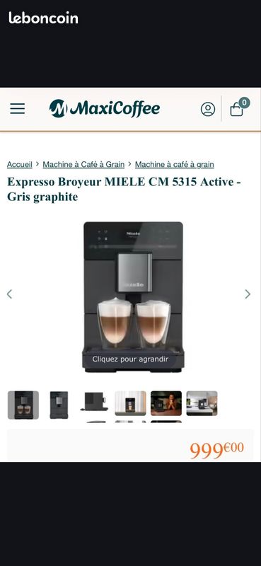 Machine à café à grain neuve - Électroménager