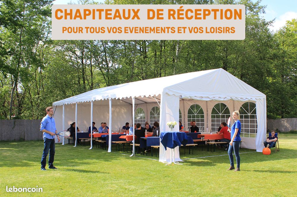 Chapiteaux/ Tentes de reception -modèles au choix - Jardin & Plantes