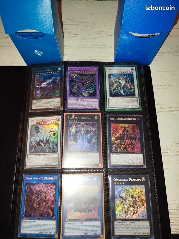 Collection de cartes de type Xyz/Synchro/Fusion et lien à vendre ...