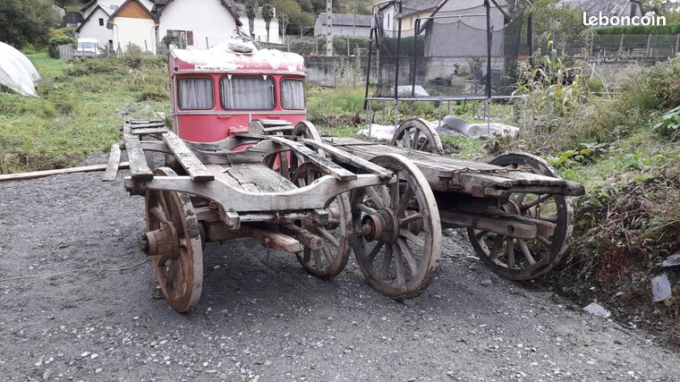 Charette Bois Charette Bois Ancienne d’occasion