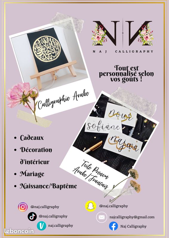 Calligraphie Arabe - Autres services