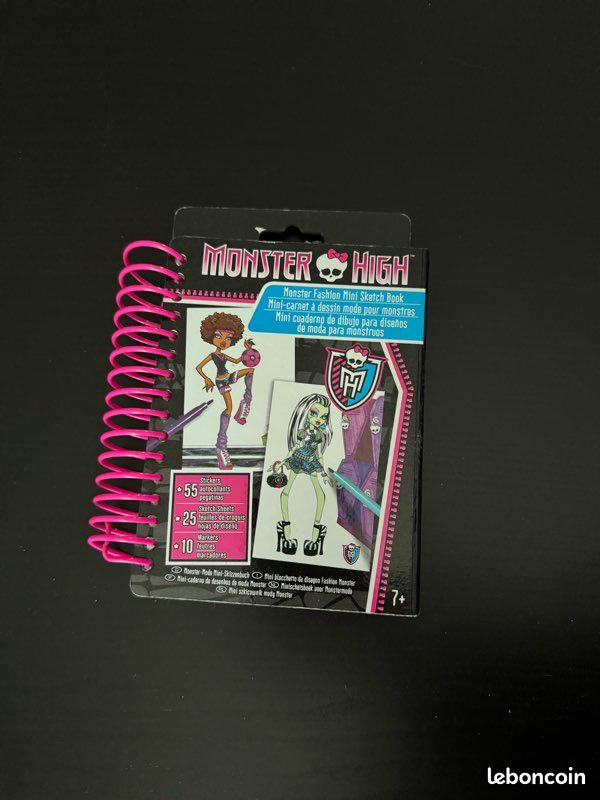 Monster fashion mini sketch book - Monster High - Collection