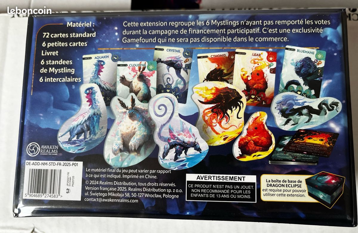 Dragon eclipse + extensions - Jeux & Jouets