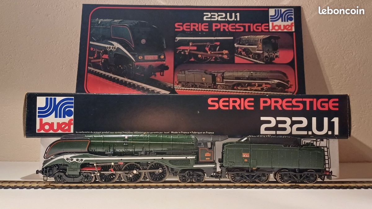 JOUEF HO - Locomotive 232 U 1 SNCF + Tender 36 B 6 SNCF - Dépôt de La ...